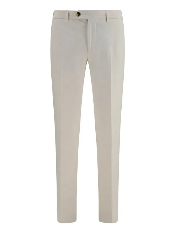 Brunello Cucinelli Cotton Dyed Pants - White