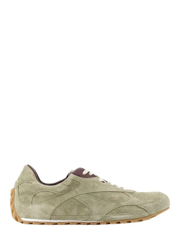 Bottega Veneta Orbit Flash Suede Sneakers - Multicolor