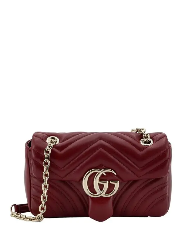 Gucci Gg Marmont Leather Shoulder Bag - Multicolor