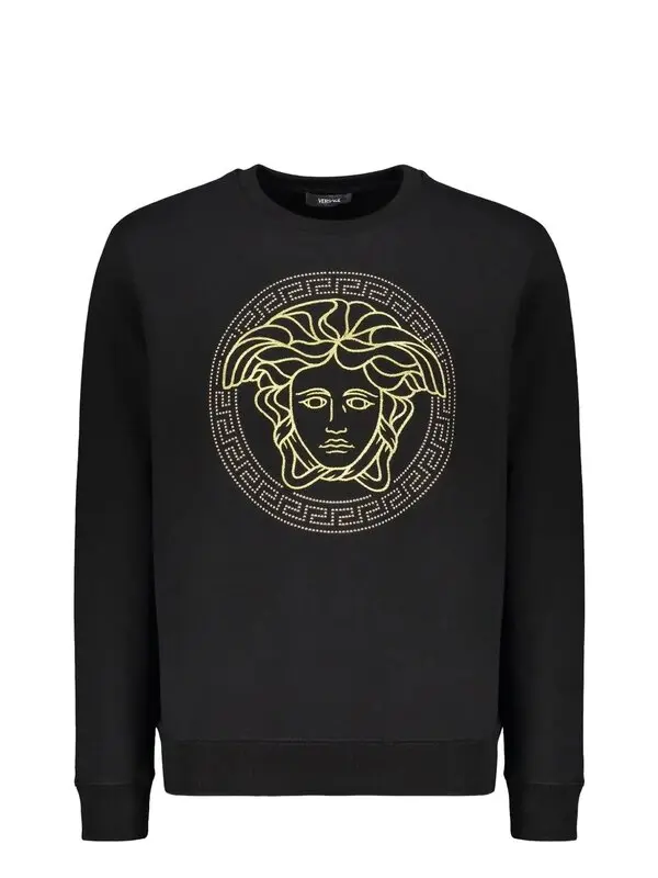 Versace Medusa Crewneck Sweatshirt - Black