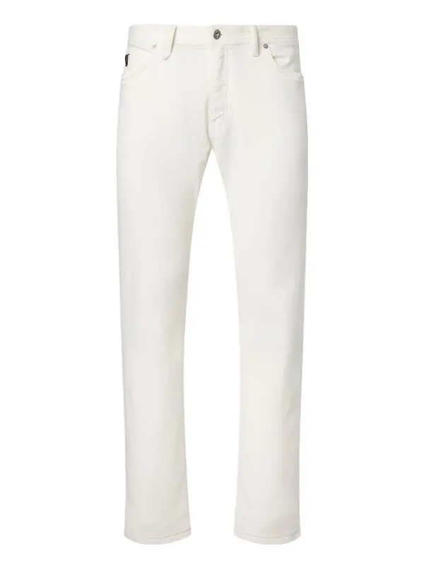 Brioni Slim Fit Jeans - White