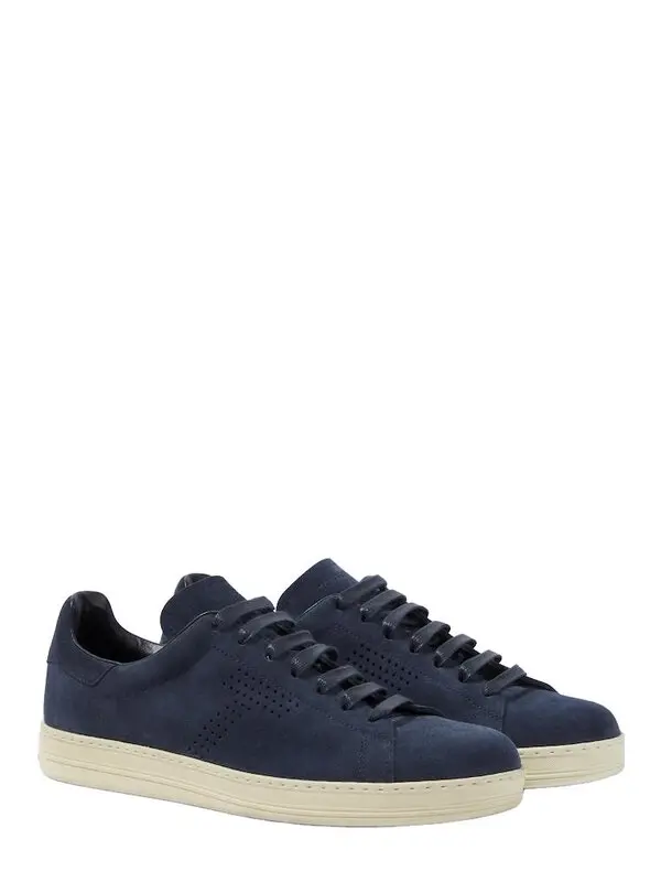 TOM FORD Warwick Suede Sneakers - Blue