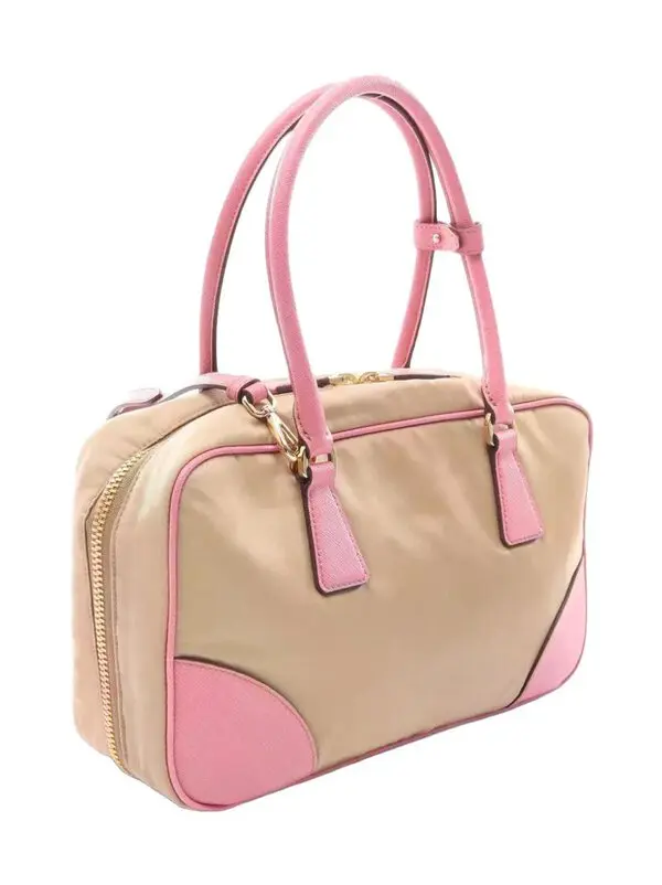 Prada Re-nylon Saffiano Handbag - Neutrals