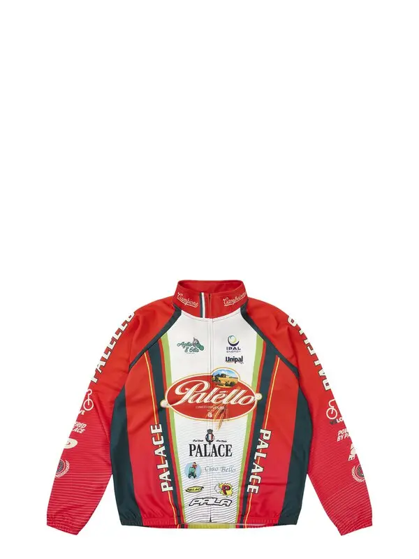 PALACE Palello Cycling Zip Jacket - Red