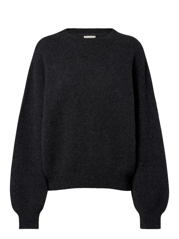 Khaite Margaux Oversized Cashmere Sweater - Grey