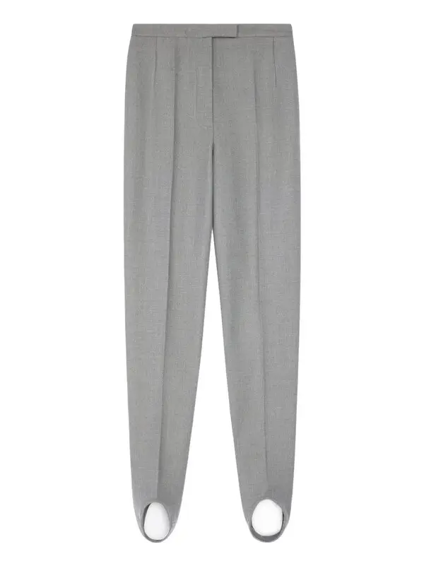 Dries Van Noten Stirrup Design Casual Pants - Gray