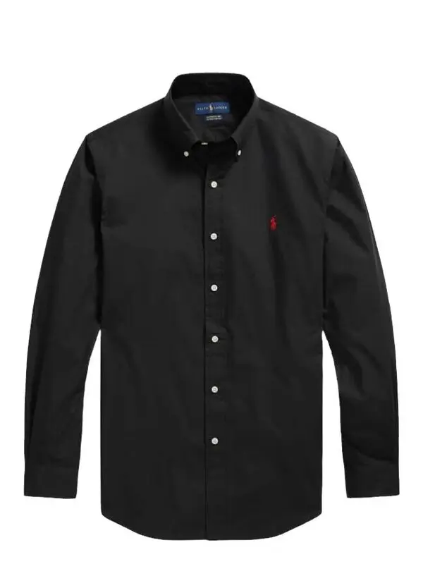 Polo Ralph Lauren Polo Pony Cotton Shirt - Black