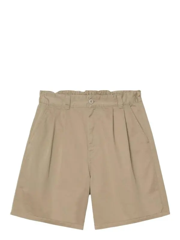 Carhartt Work In Progress Marv Pleated Shorts - Nude