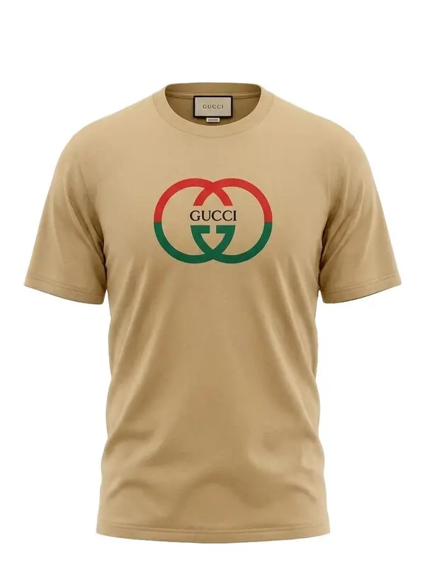 Gucci Cotton Jersey Printed T-shirt - Brown