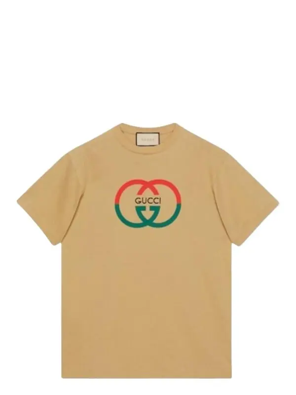 Gucci Cotton Jersey Printed T-shirt - Brown