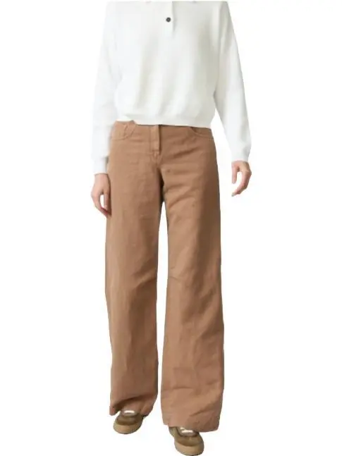 Brunello Cucinelli Wide-leg Jeans - White