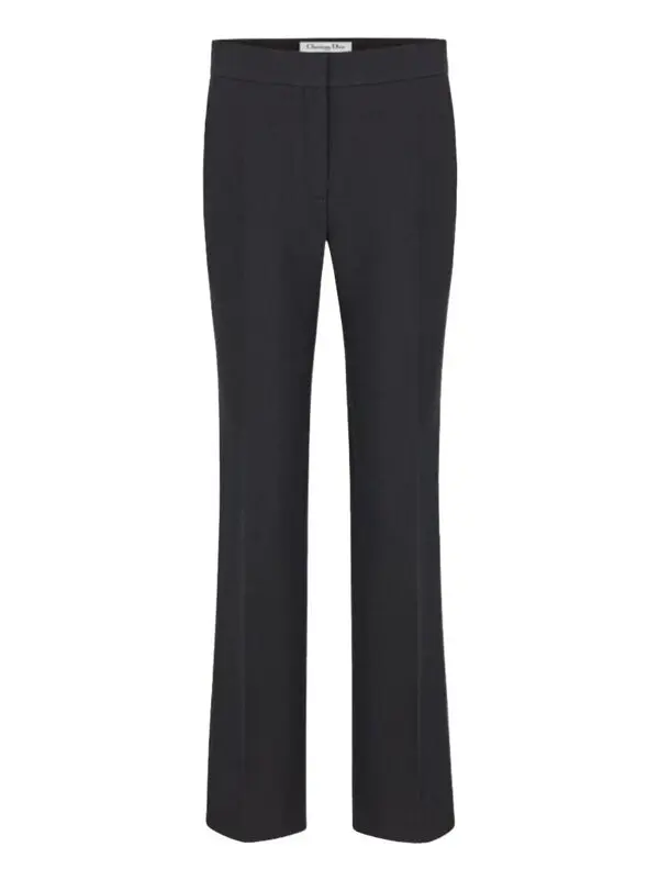 Dior Regular-fit Tailored Trousers - Black