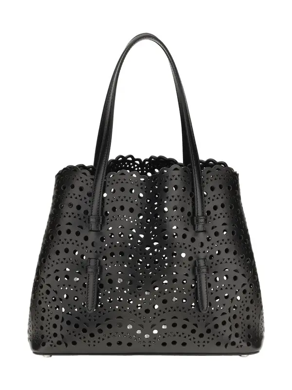 Alaïa Mina 25 Tote Bag - Black