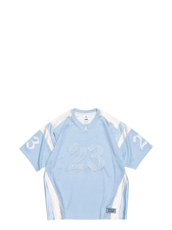 Supreme X Jordan Ss26 Jersey - Light Blue