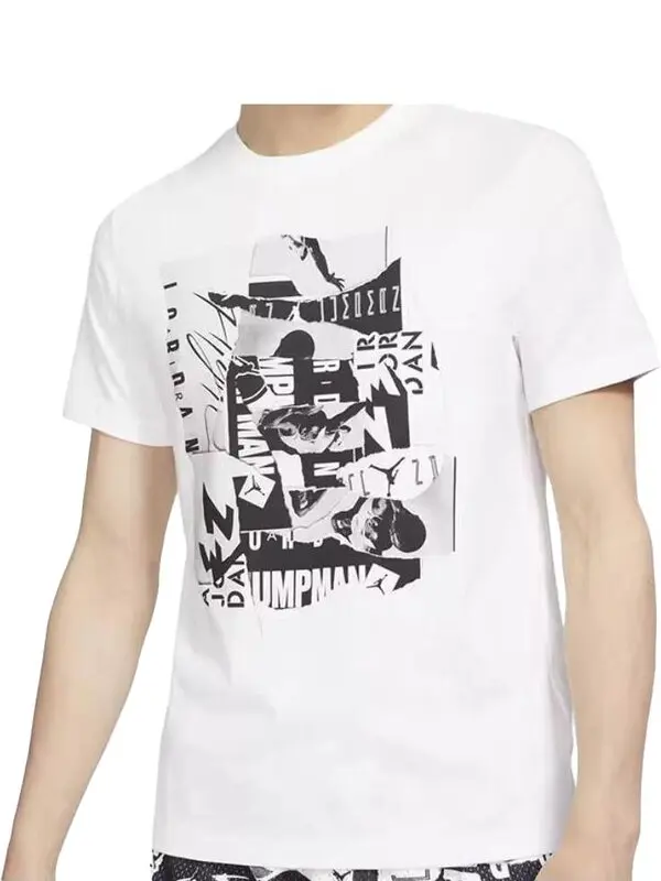 Nike As M J Brand Jm Flt Aop Ss Cre White - Default Color