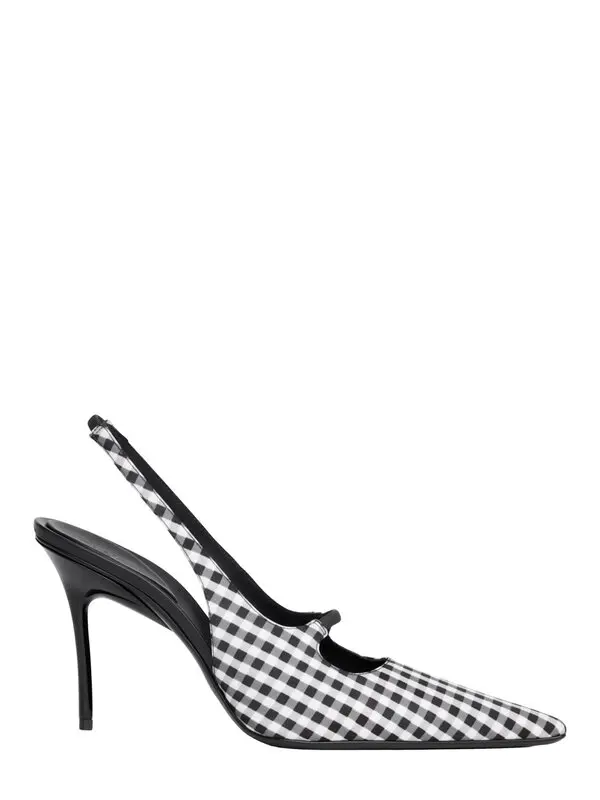 Alaïa Drop Slingback Pumps - Black
