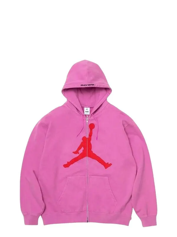 Supreme X Jordan Ss26 Hooded Sweatshirt - Pink