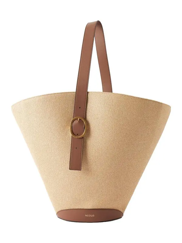BLAZÉ MILANO Amanu The Marrakech Embellished Leather Flats - Neutrals