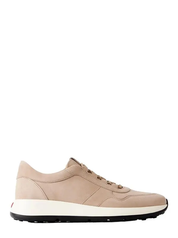 TOD'S Red Dot Nubuck Sneakers - Sand
