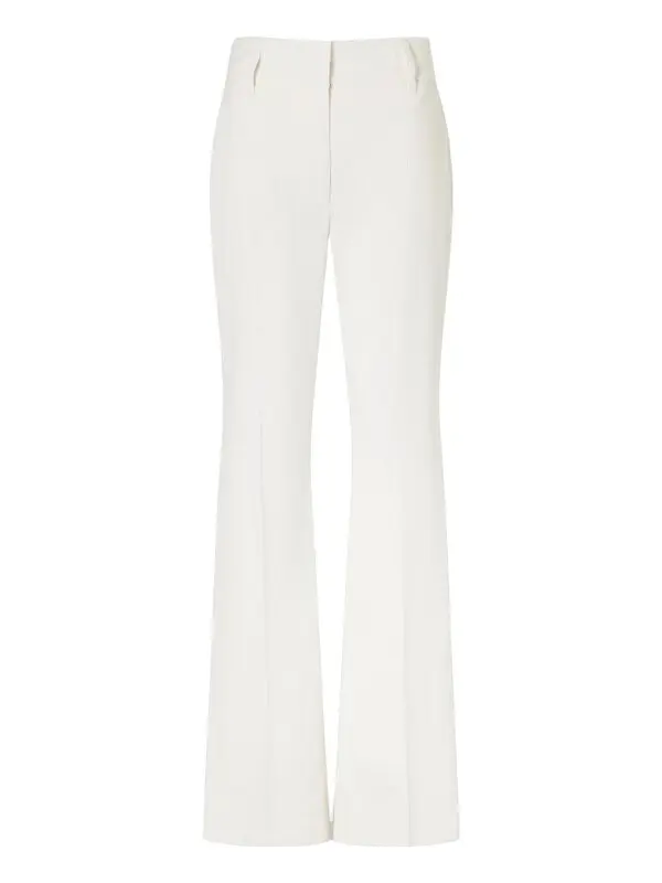 Gabriela Hearst Ianthe Cotton-corduroy Flared Pants - Neutrals