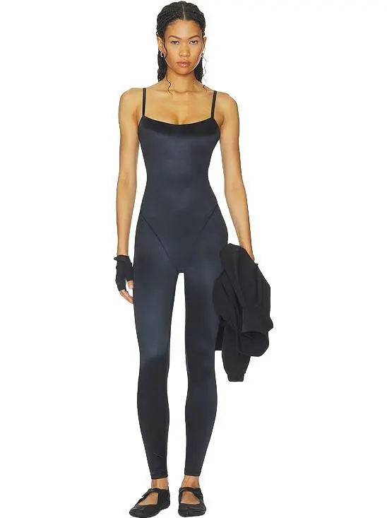 NIKESKIMS Shine Cami One Piece - Obsidian