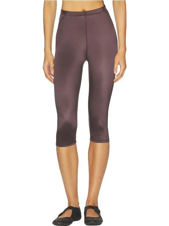 NIKESKIMS Shine Drawcord Crop Leggings - Phoenix