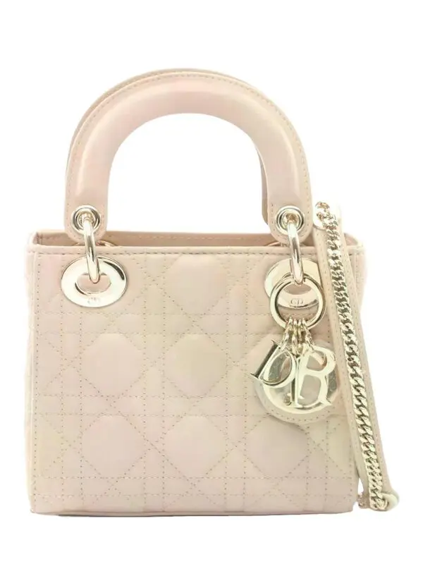 Dior Mini Lady Shoulder Bag - Neutrals