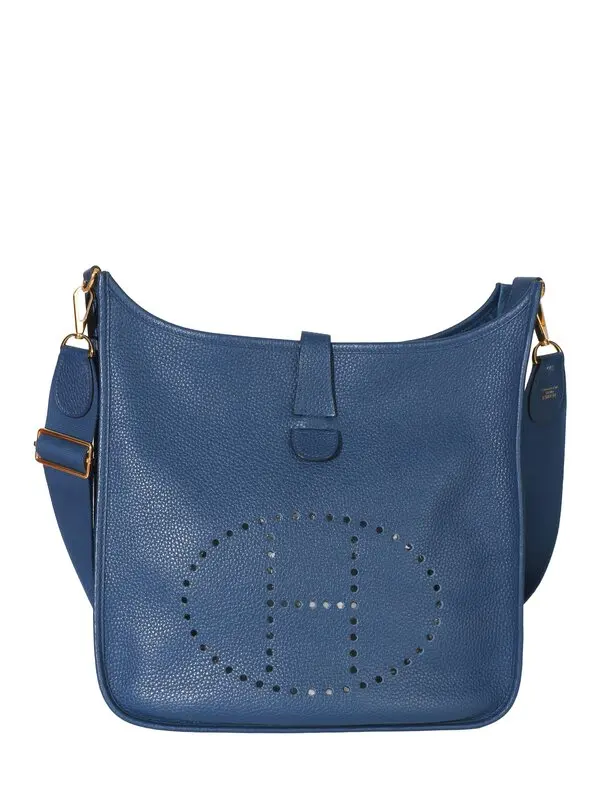 Hermès Evelyne 33 Gm Bag - Blue