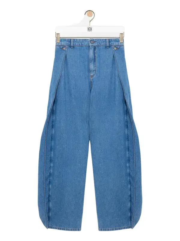 Loewe Wide Leg Jeans - Light Blue