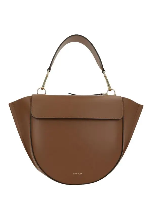 WANDLER Hortensia Small Tote Bag - Brown
