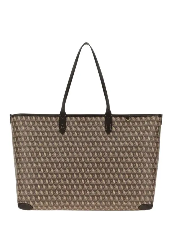 ANYA HINDMARCH I Am A Plastic Bag" Zipped Tote Bag - Truffle
