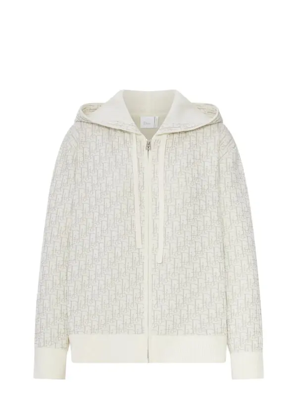Dior Monogrammed Hooded Sweatshirt - No