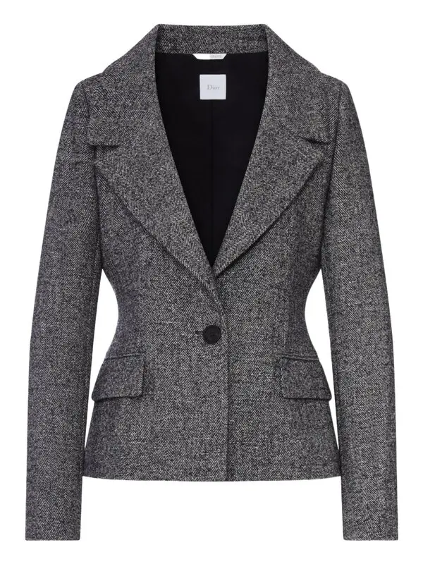 Dior Collared Long-sleeved Casual Jacket - No