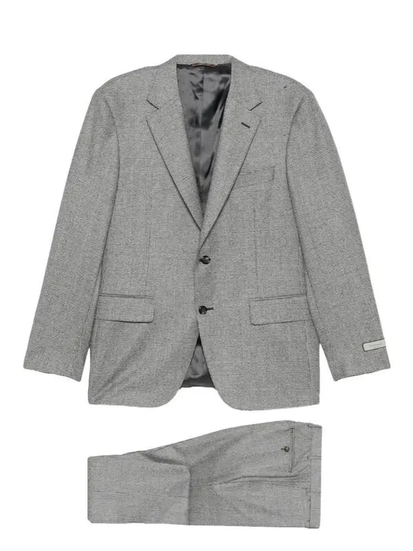 Canali Long-sleeved Suit - Gray