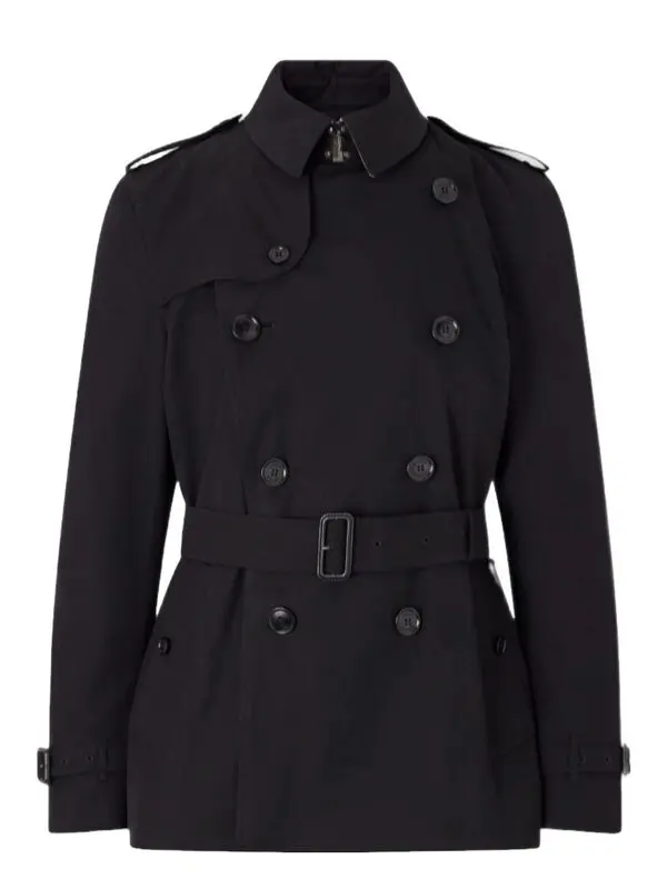 Burberry Short Trench Style Jacket - Black