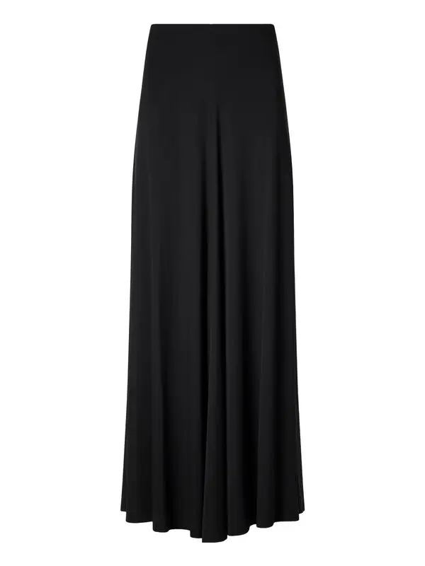 TOTEME Flared Maxi Skirt - Black