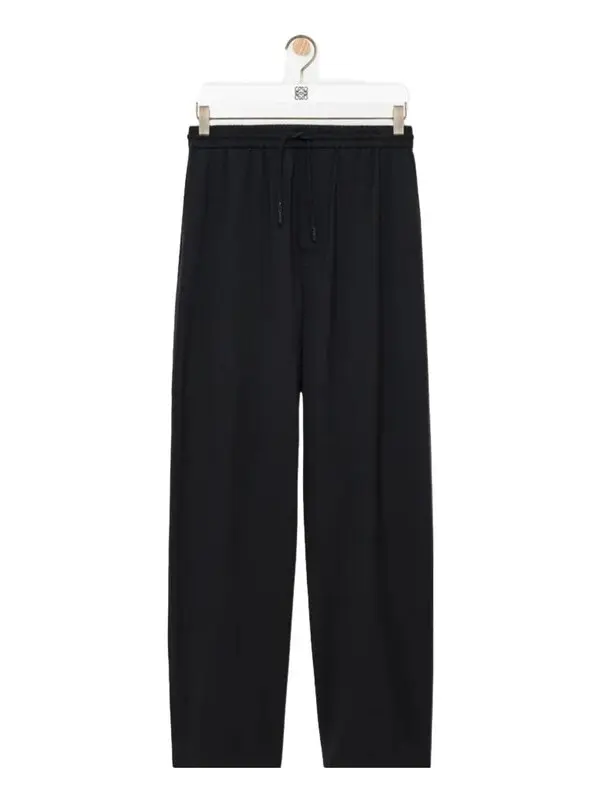 Loewe Drawstring Pocket Trousers - Black