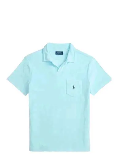 Polo Ralph Lauren Logo Embroidered Short Sleeved Polo Shirt - Blue