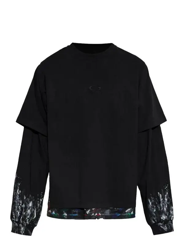 Balenciaga Hybrid Double T-shirt - Black