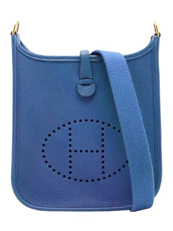 Hermès Clemence Evelyne Amazon Tpm 16 Bag - Blue