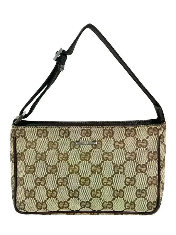 Gucci Gg Canvas Shoulder Bag - Neutrals