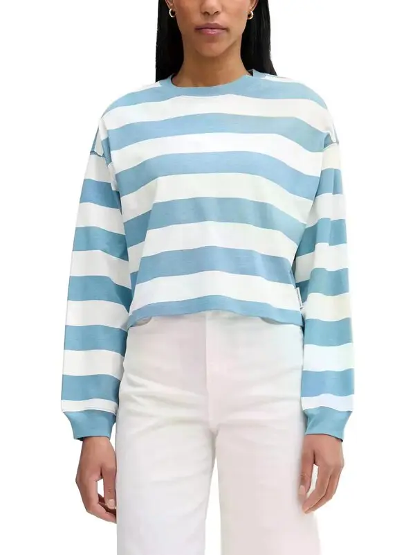 Marc O'polo Horizontal Stripe Long-sleeve T-shirt - Blue