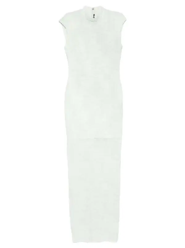 ROTATE BY BIRGER CHRISTENSEN Sleeveless High Neck Maxi Dress - Green
