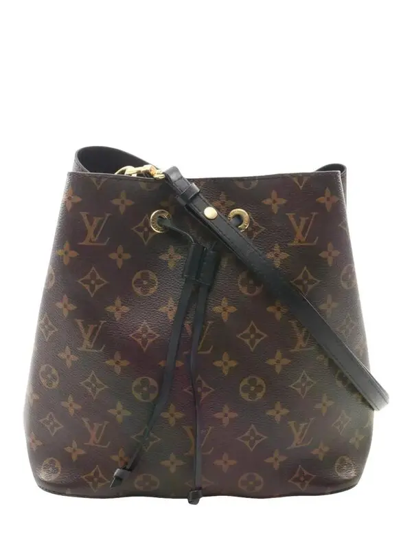 LOUIS VUITTON Monogram Neonoe Mm Bucket Bag - Brown