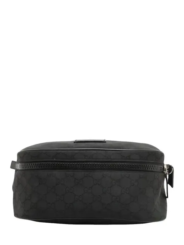 Gucci Gg Nylon Web Belt Bag - Black