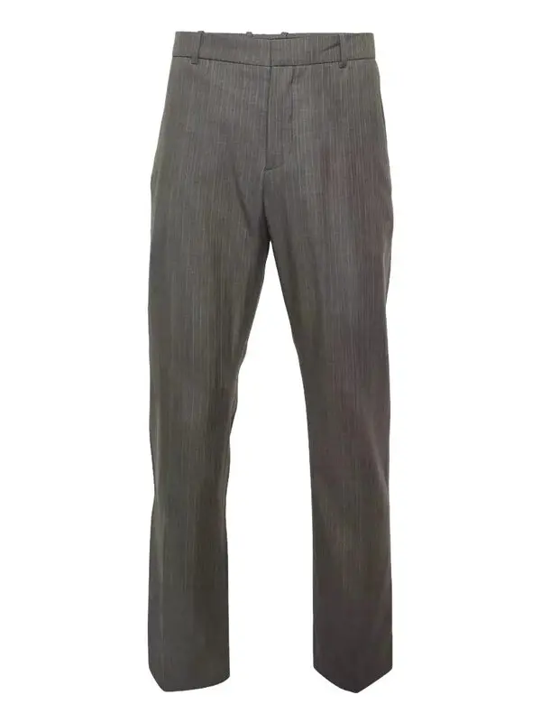 Alexander McQueen Striped Trousers - Grey