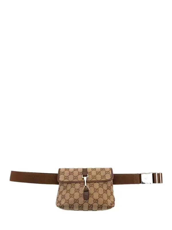 Gucci Gg Canvas Jackie Belt Bag - Neutrals