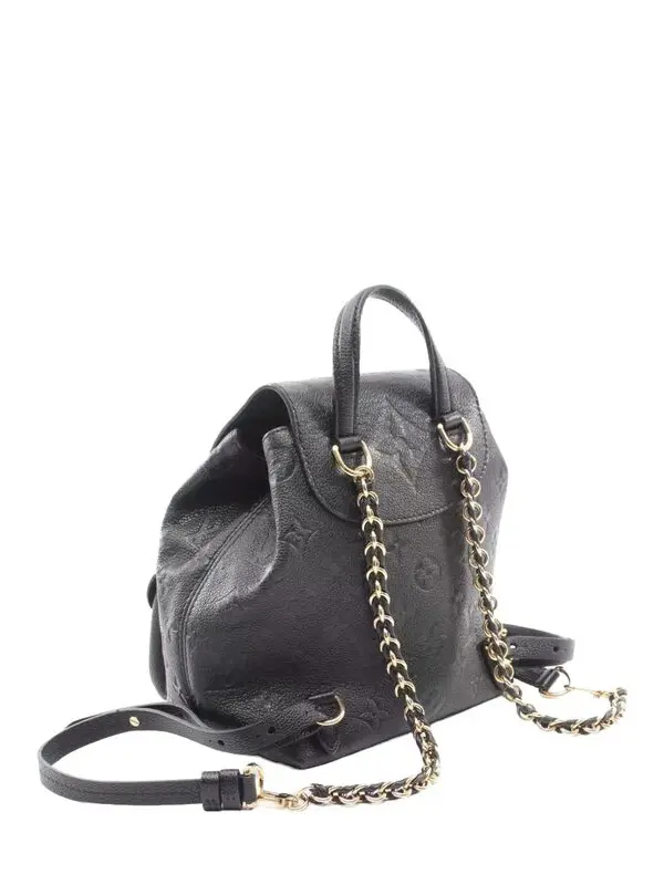 LOUIS VUITTON Monogram Empreinte Backpack - Black