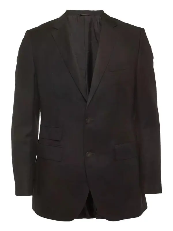 Hugo Boss Single-breasted Blazer - Black