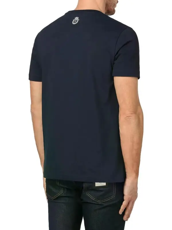 BILLIONAIRE Double Lion Short-sleeve T-shirt - Blue